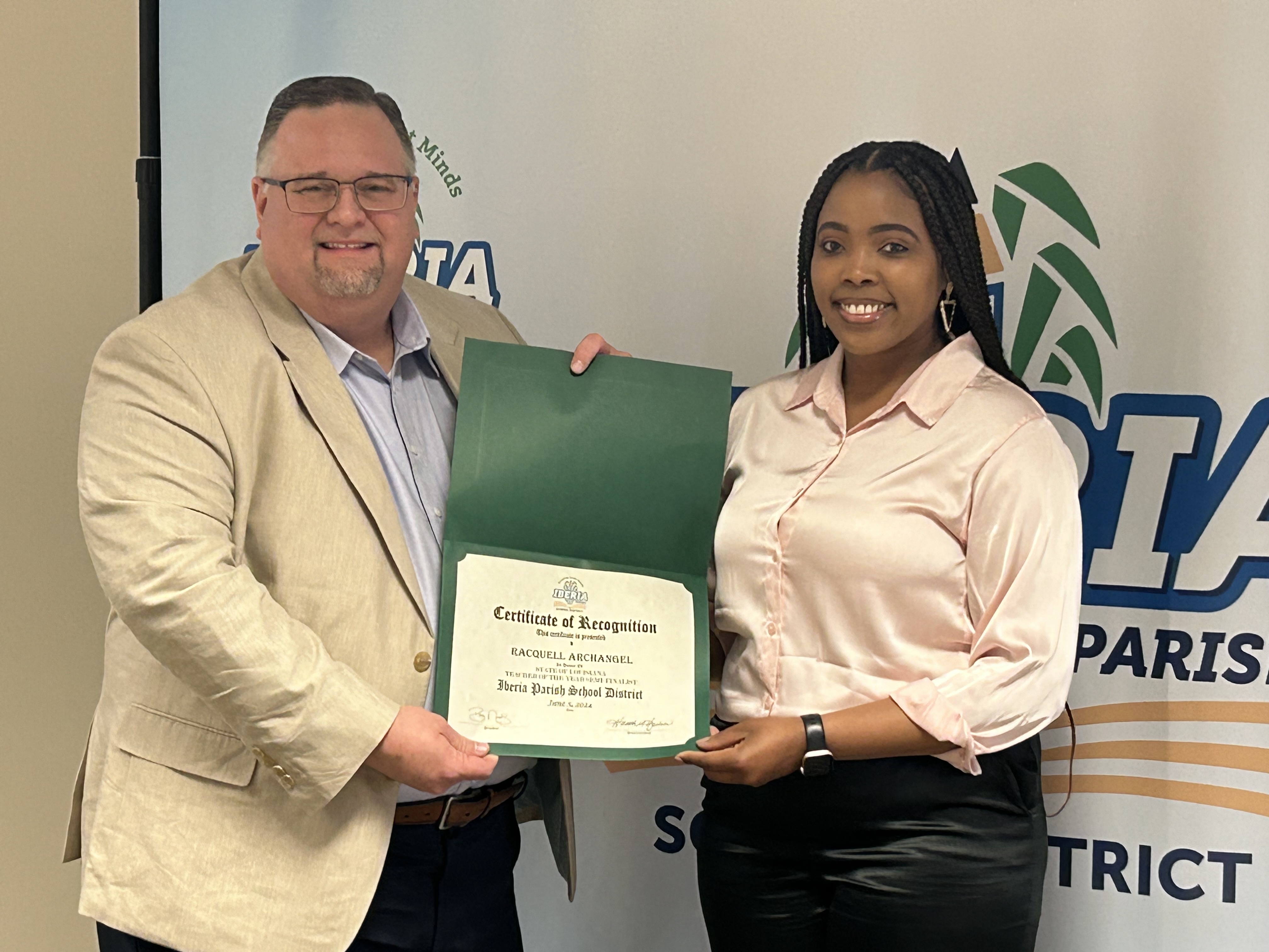 School board recognizes Archangel | The Daily Iberian