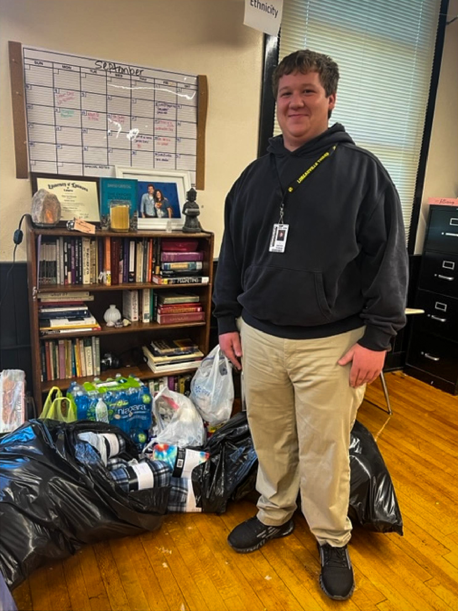 Loreauville high school senior Zadien Turner creates donation drive ...