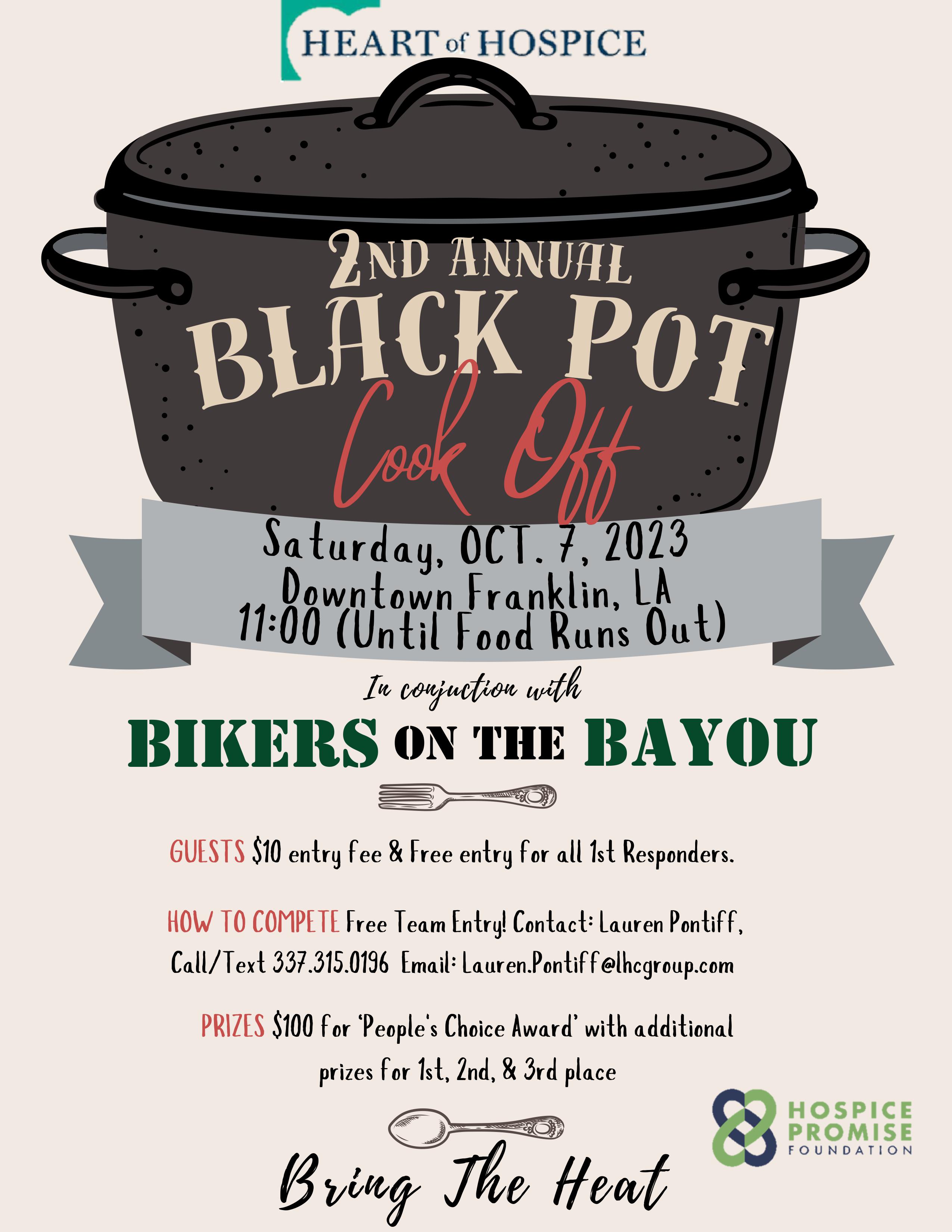 Black Pot Cook Off coming to Franklin this week | The Daily Iberian