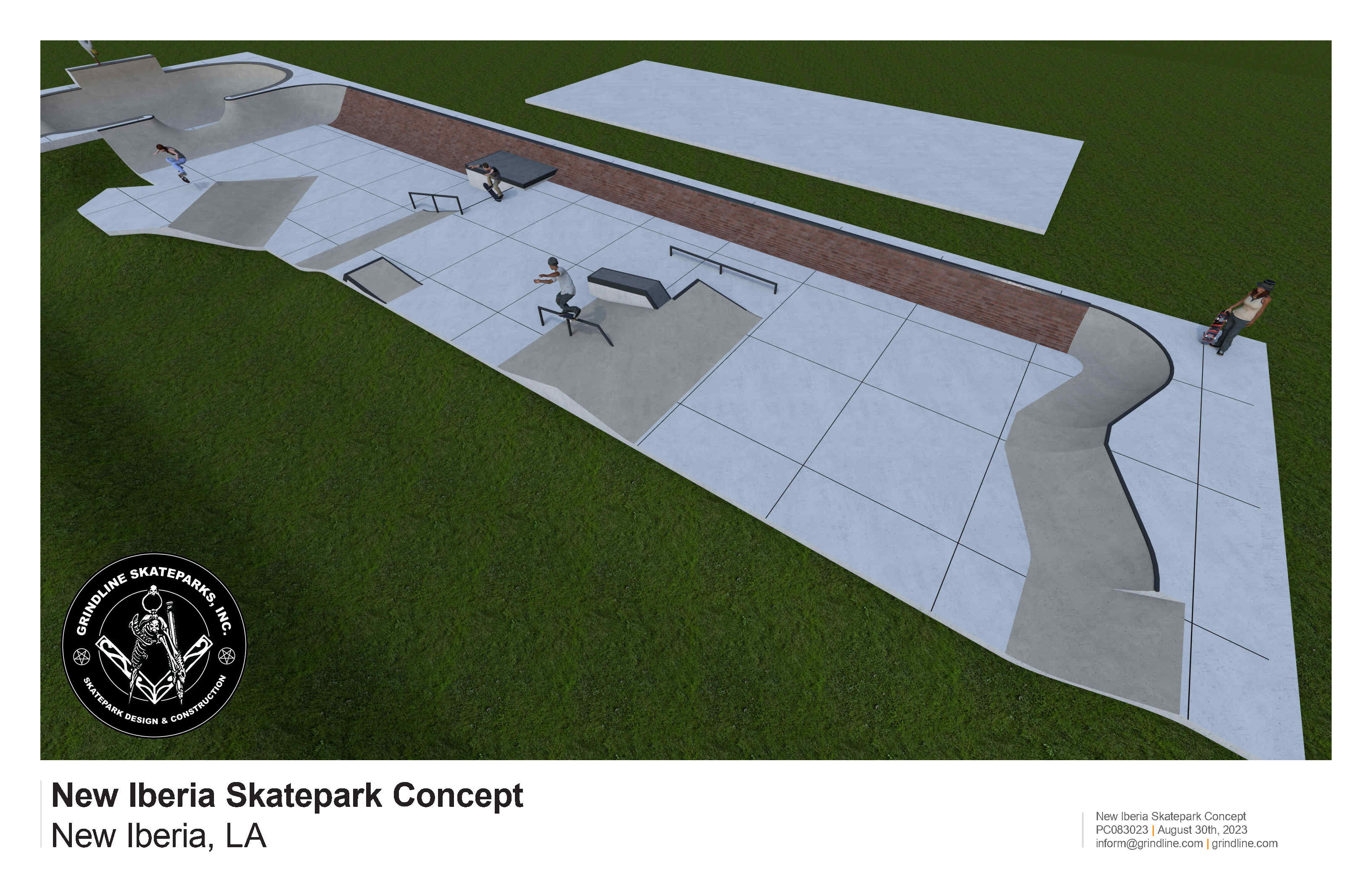 First designs for new skate park | The Daily Iberian