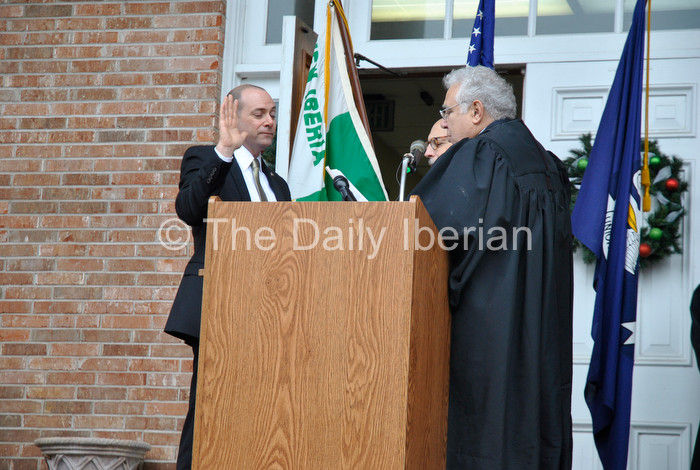 Haik sworn in as new city judge | The Daily Iberian
