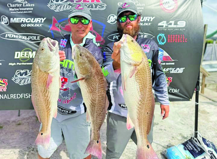 Teche Area 2-man team rebounds on Day 2, misses cut after long ride ...